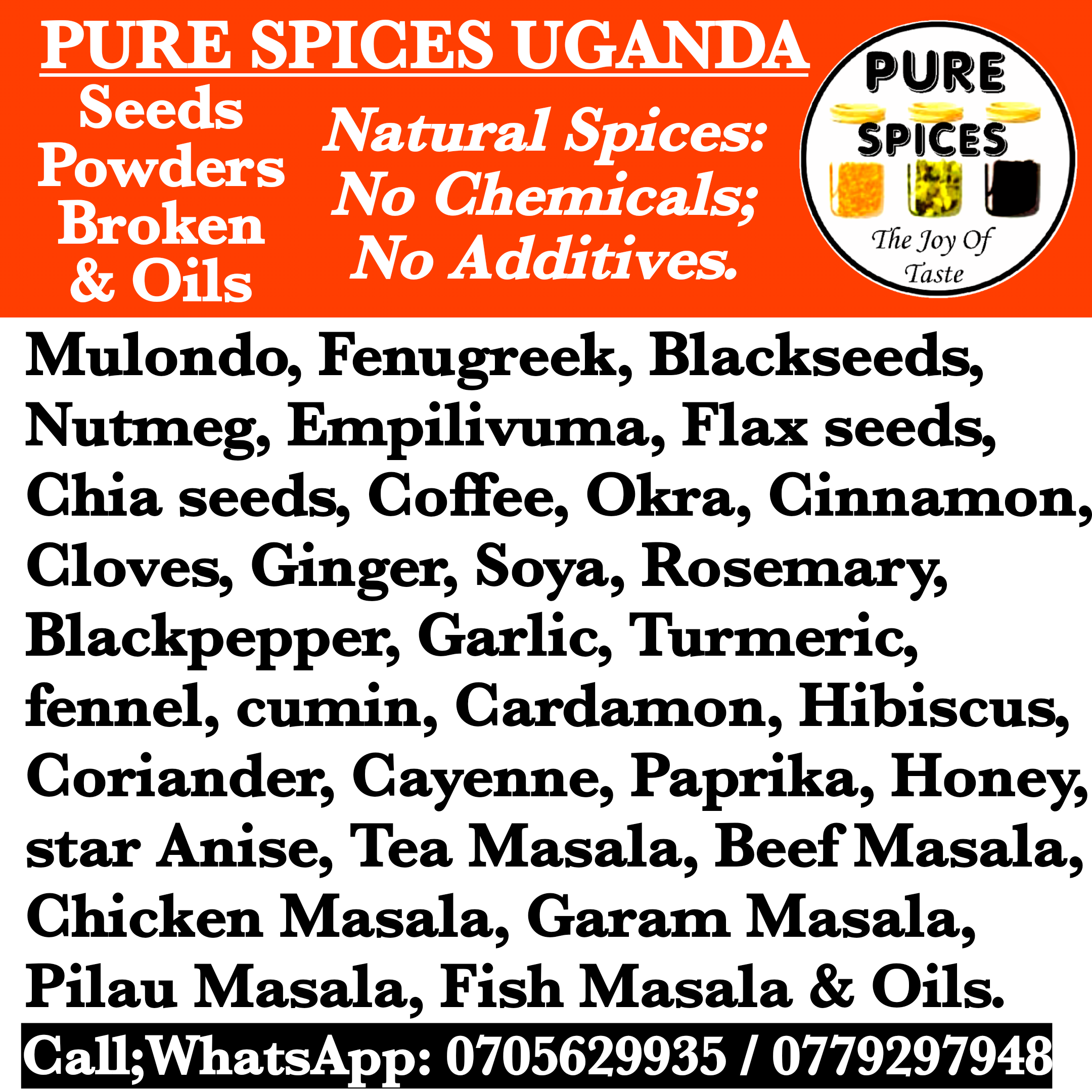 PURE SPICES UGANDA | Impartial World